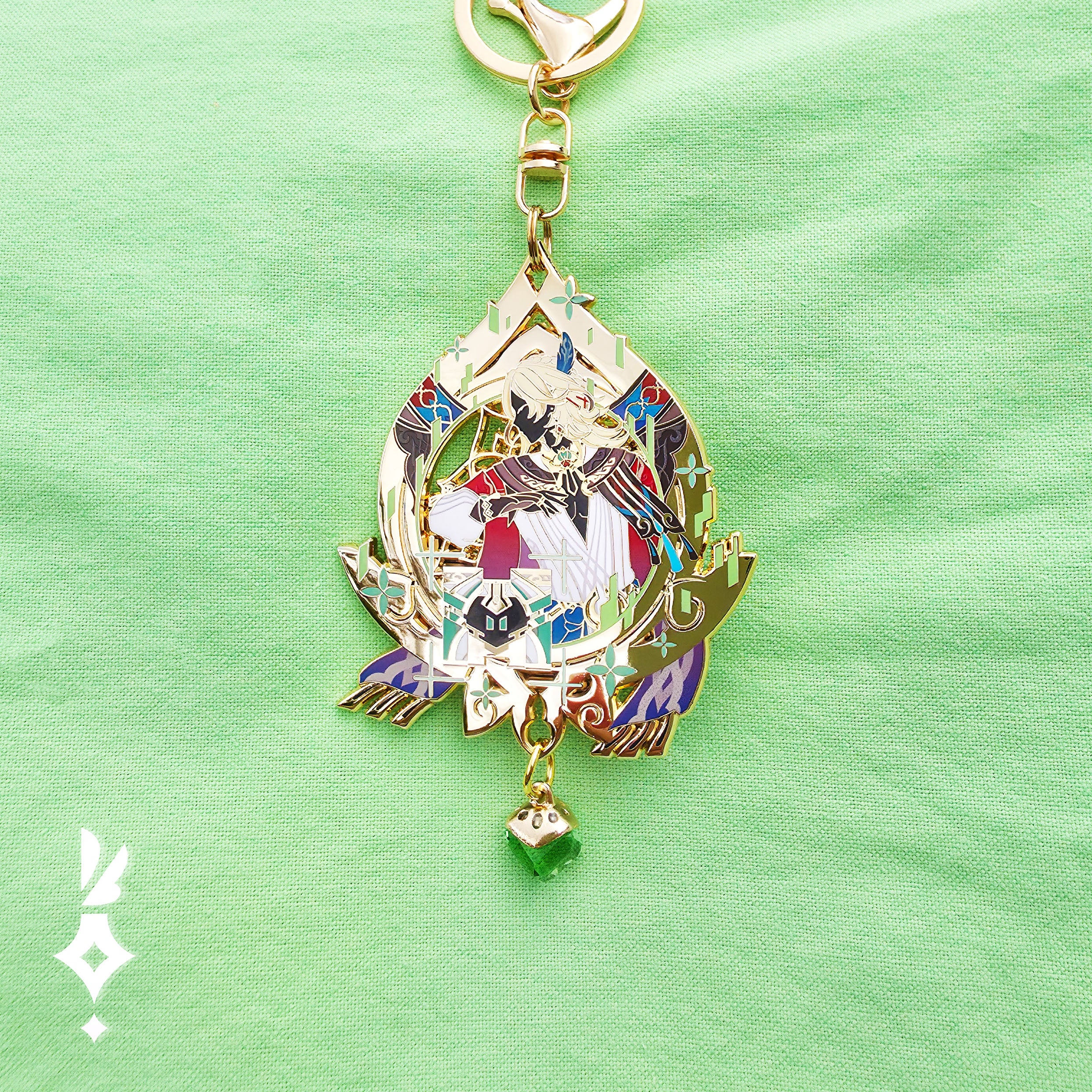 Genshin・Kaveh Vision Pin Keychain – Vin Crows